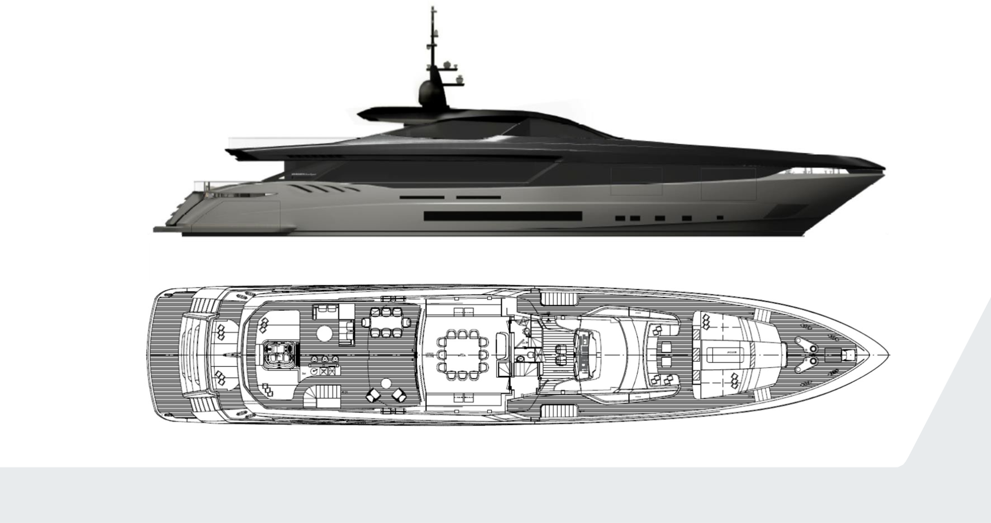 MANGUSTA GRANSPORT 150 – Sailing Plus Mega Yachts- Lebanon